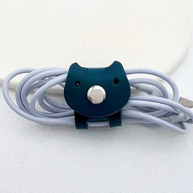 Cute Animal Cable Holder - Veg Tanned Leather - Cable Organizer – L&S ...