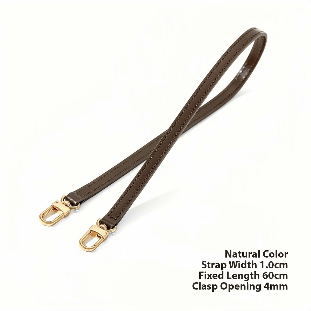 Dark Brown Replacement Leather Bag Straps – L&S LEATHER