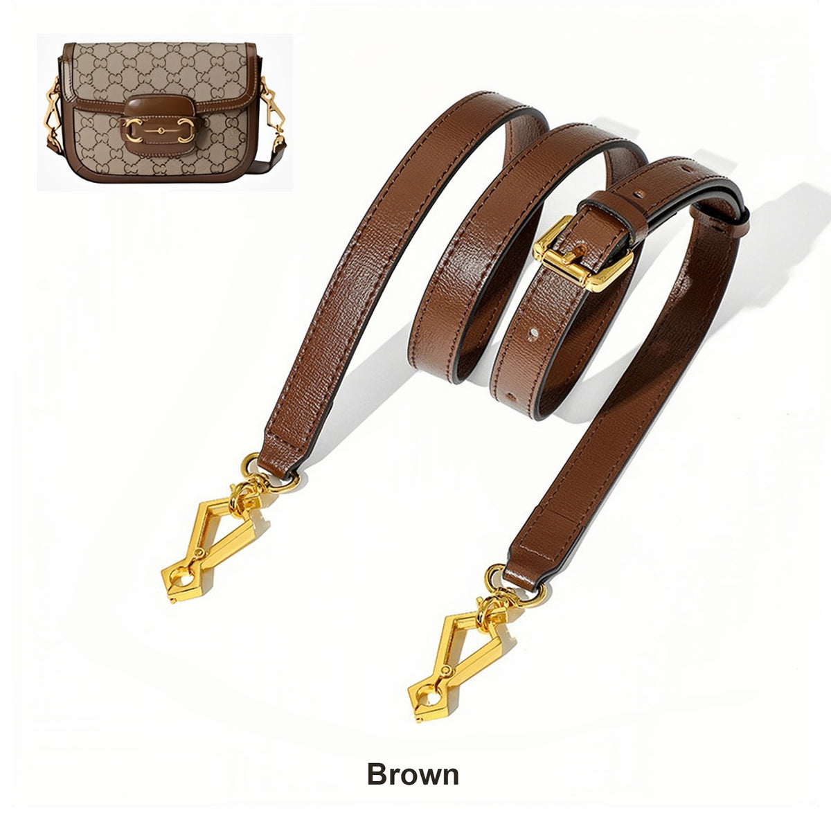 Top Grain Leather Crossbody Strap - Adjustable Shoulder Strap – L&S LEATHER